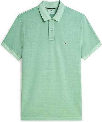 Tommy Hilfiger Poloshirt aus gewaschenem Baumwoll-Piqu&eacute;, Regular Fit in