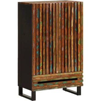 vidaXL Highboard 60x34x100 cm Massivholz Akazie vidaXL