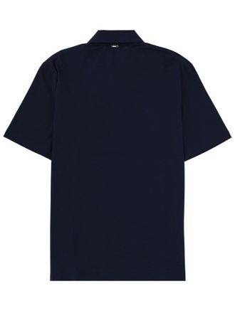 Herno Cotton Blend Polo - Blue