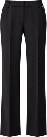 Liu Jo Femme, Pantalons, Noir, Taille: 42 FR Wide Pantalons