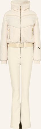 Sportalm Ski-Overall Mit Kunstfell weiss
