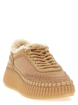 Chlo&eacute; Nama Sneakers - Camel