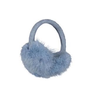 Barts Fur Earmuffs Bleu Clair Cache-Oreilles