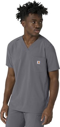 Carhartt Work in Progress Force Herren Top mit V-Ausschnitt, Zinn, L