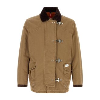 Fay Biscuit Cotton Padded Jacket - - Jackets - Herren - Beige - S
