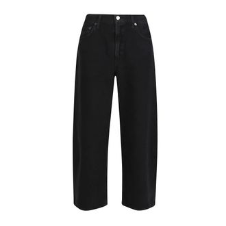 A Gold E Femme, Jeans, Noir, Taille: W28 Wide Jeans