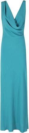 Andamane Draped Tie-fastening Dress