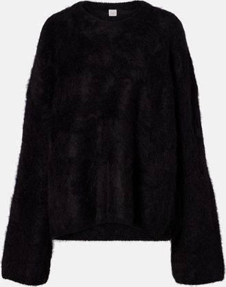 Toteme Oversize-Pullover aus einem Alpakawollgemisch