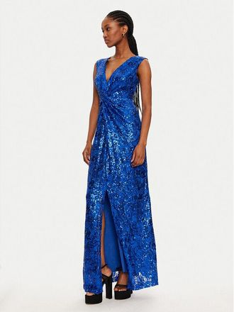 Rinascimento Rinascimento Abendkleid CFC0121922003 Blau Regular Fit