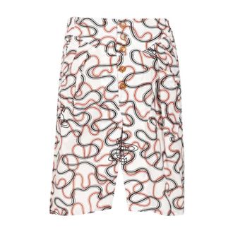 Vivienne Westwood Herren, Shorts, Wei&szlig;, XLGr&ouml;&szlig;e