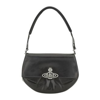 Vivienne Westwood Orb Logo Schultertasche - - Bags - Damen - Schwarzk - ONE SIZE