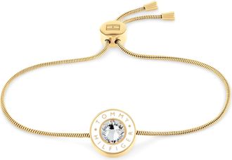 Tommy Hilfiger Jewelry Armband f&uuml;r Damen in Gelbgold verziert mit einem Kristall - 2780806