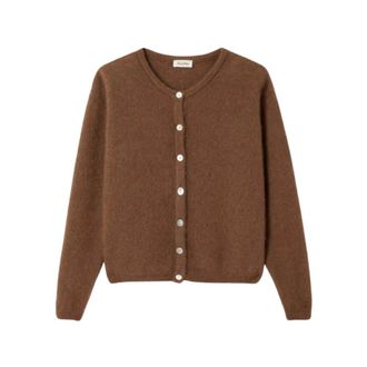 American Vintage Damen, Strickwaren, Braun, LGr&ouml;&szlig;e