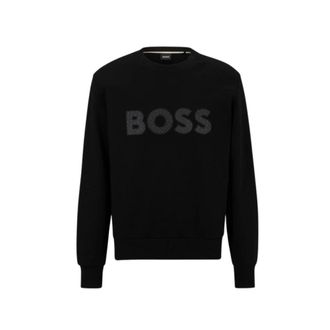 HUGO BOSS Boss - SweaT-shirts & SweaT-shirts &agrave; capuche > SweaT-shirts - Homme - Sweatshirts et sweats &agrave; capuche - Noir - Taille: XL