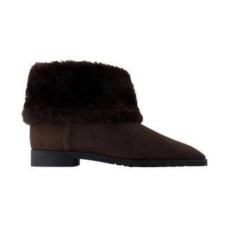 Toteme Fold-down Shearling Boots - - Shoes - Damen - Braun - 35 EU