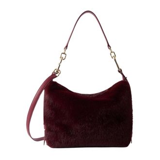 Furla Tonie Mini Hobo - Femme - Sacs - Rouge - Taille: ONE Size