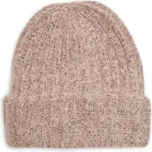 Pieces Pcpyron Structured Hood Noos BC Bonnet tricoté, Misty Rose, Taille Unique Femmes