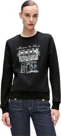 Karl Lagerfeld Damen, Sweatshirts & Hoodies, Schwarzk, XSGr&ouml;&szlig;e