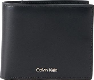 Calvin Klein Portemonnaie Smooth Metal Logo Bifold