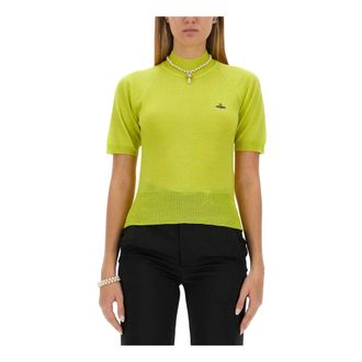 Vivienne Westwood Bea Rollkragen-Top - - Knitwear - Damen - Gelb - M