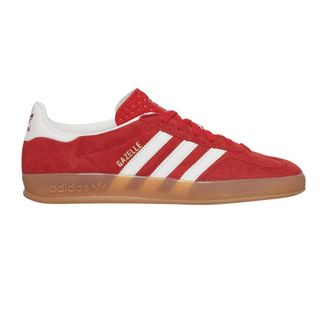 adidas Homme, Chaussures, Rouge, Taille: 38 EU Baskets int&eacute;rieures rouges et blanches