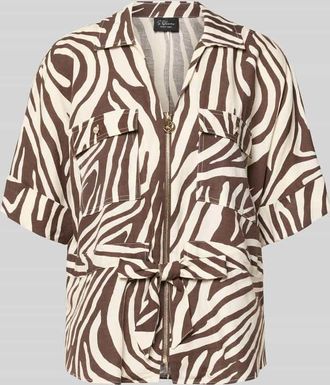 s.Oliver Black Label Regular Fit Kurzblazer aus Lyocell-Mix