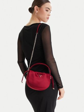 Guess Handtasche Guess Elsie Mini HWSE96 50750 Dunkelrot