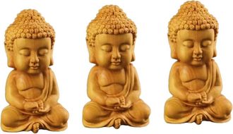 Cabilock Buddha Lachender 3st Buddha-Figur Buddha Statue Buddha Figuren Bastelzeug Buddha Auto Dekoration Handwerkliche Kunst Gro&szlig;e Buddha-Statue Buddha-Charme