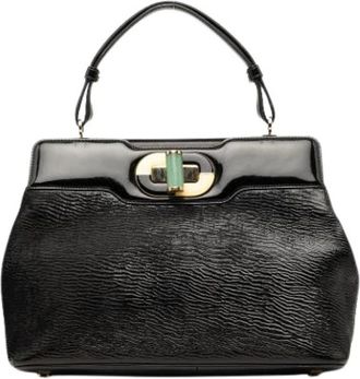 Bulgari Sac Satchel Pre-owned - Femme - Pre-owned - Noir - Taille: ONE Size