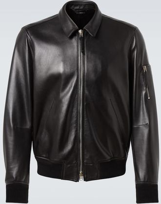 Tom Ford Veste blouson en cuir
