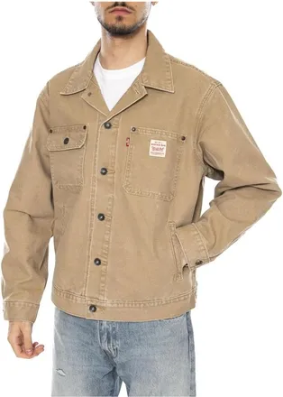 Levi's Homme, Vestes, Brun, Taille: XS Trucker Jacket