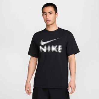 Nike Nike Herren Dri-Fit Uv Hyverse GFX Ss T-Shirt, Black, XL