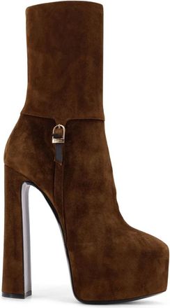 Saint Laurent Damen, Schuhe, Braun, 40 EUGr&ouml;&szlig;e