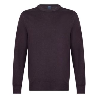 Fedeli Homme, Pulls, Violet, Taille: XL Pull col rond
