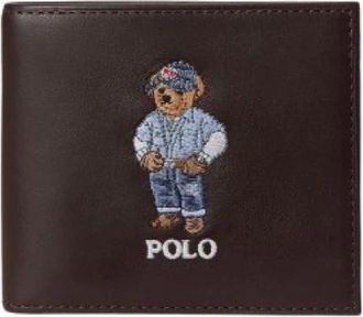 Polo Ralph Lauren Homme, Accessoires, Brun, Taille: ONE Size Portefeuilles et porte-cartes