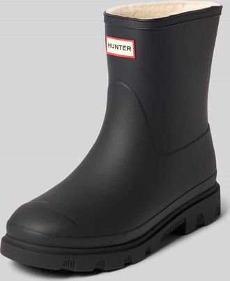 Hunter Stiefel mit Logo-Detail