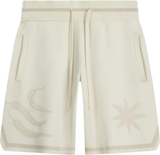 Filling Pieces Homme, Shorts, Beige, Taille: L Knit Shorts Breaking Bread