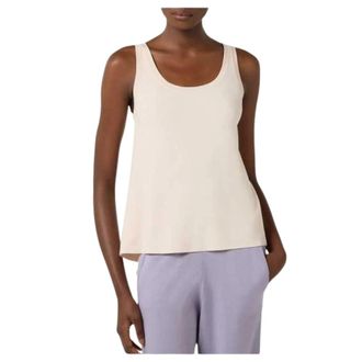 Elisabetta Franchi Damen, Oberteile, Beige, MGr&ouml;&szlig;e