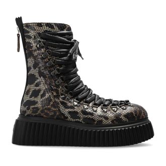 AGL Dromo Plateau-Stiefeletten - - Shoes - Damen - Schwarzk - 37 EU