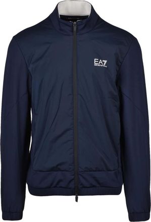 Emporio Armani Emporio Armani Ea7, Homme, Vestes, Bleu, Taille: S Zip SweaT-shirt
