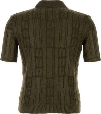 Fendi Polo Polo Shirt - Green