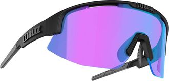 Bliz Matrix Small Nordic Light Sportbrille, matt black/violet blue