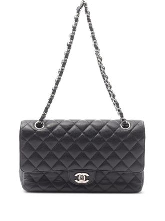 Chanel sac porté épaule matelassé (2016) - Noir