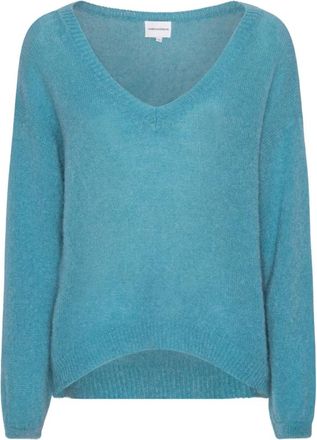 Americandreams Americandreams, Femme, Pulls, Bleu, Taille: 38 FR Silja Pullover
