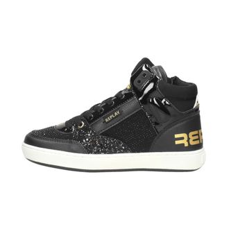 Replay Cobra Mid Sneakers Hoog - - Shoes - Damen - Schwarzk - 37 EU