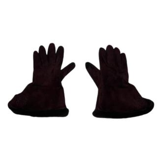 Loewe Pre-owned Lederhandschuhe - - Pre-owned - Damen - Lila - ONE SIZE