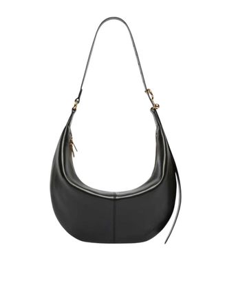 Sportmax Sac Hobo Sportmax en cuir nappa noir