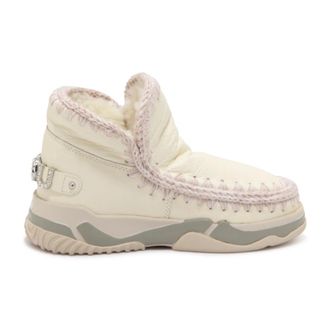Mou Eskimo Trainer Strass Stiefel - - Shoes - Damen - Wei&szlig; - 41 EU