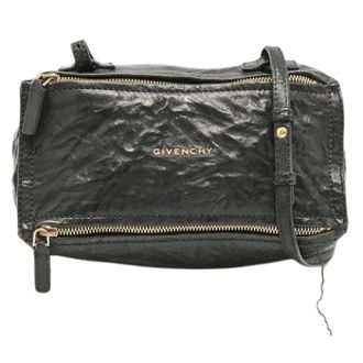 Givenchy Sac bandouli&egrave;re en cuir Pre-owned - Femme - Pre-owned - Noir - Taille: ONE Size
