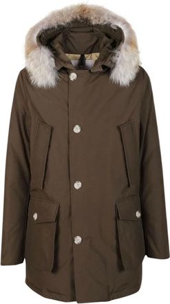 Woolrich Parka Arctic avec fourrure amovible - Homme - Manteaux - Vert - Taille: L